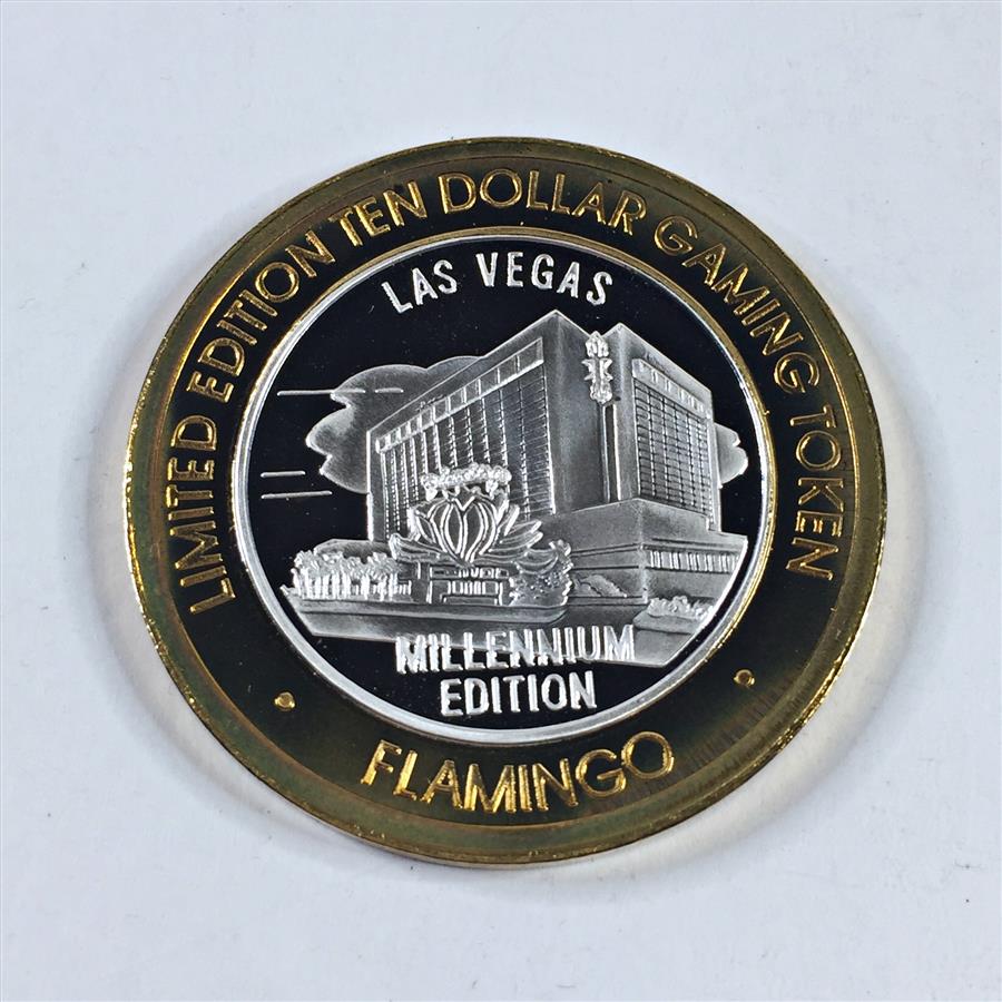 SILVER STRIKE*2001 Flamingo; Las Vegas Collector's Limited Edition $10 ...