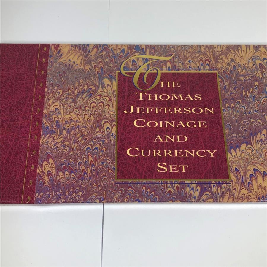 Thomas Jefferson Coin & Currency Set*Series 1976 $2 FRN Plus 1993-P ...