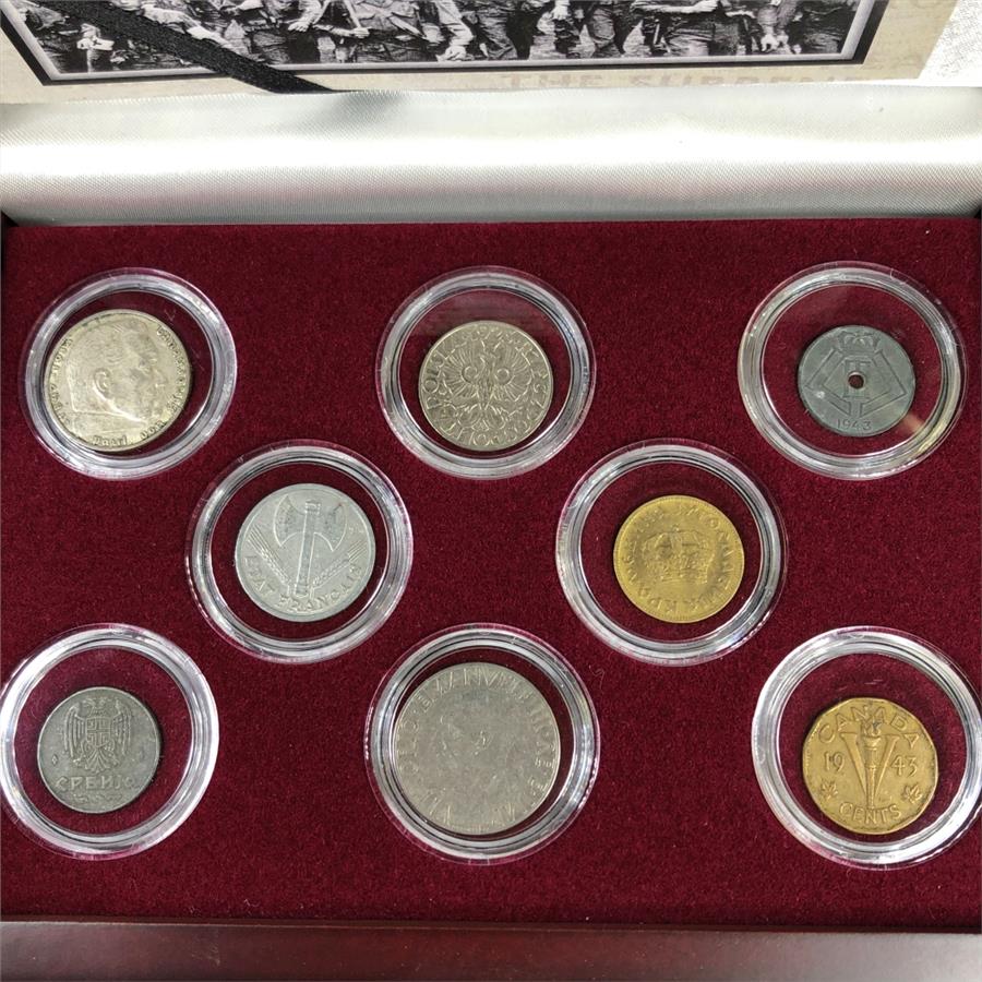 Triumph & Tragedy: The Second World War European Theater Eight Coin Set ...