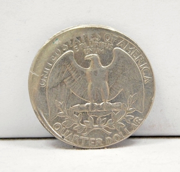 MINT ERROR - Uncentered Broadstrike Error - 1985P Washington Quarter ...