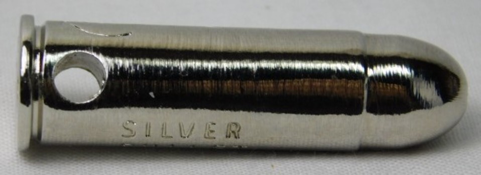 America's NRA Silver Bullet Brigade Bullet - Engraved with Charlton ...