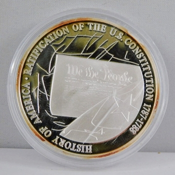 From the Symbols of Freedom Coin Collection - 1.5" Medallion Layered in ...
