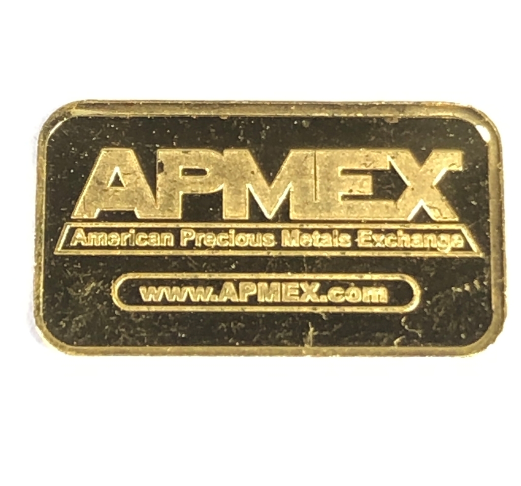 1 Gram .9999 Fine Gold Bar*APMEX | Property Room