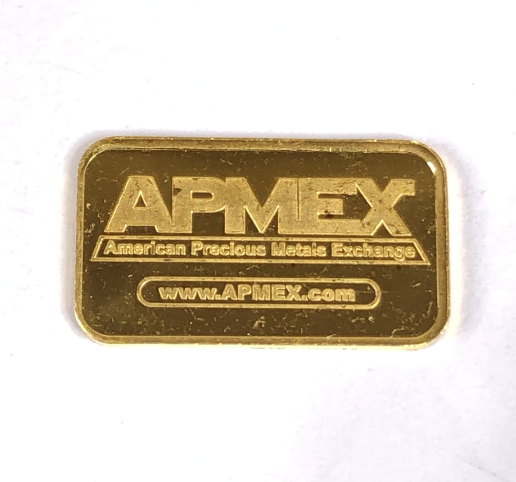 1 Gram .9999 Fine Gold Bar*APMEX | Property Room