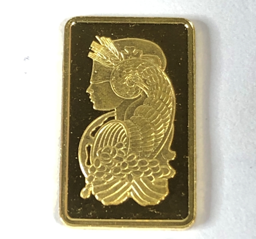 1 Gram .9999 Fine Gold Bar*Numbered*Suisse | Property Room