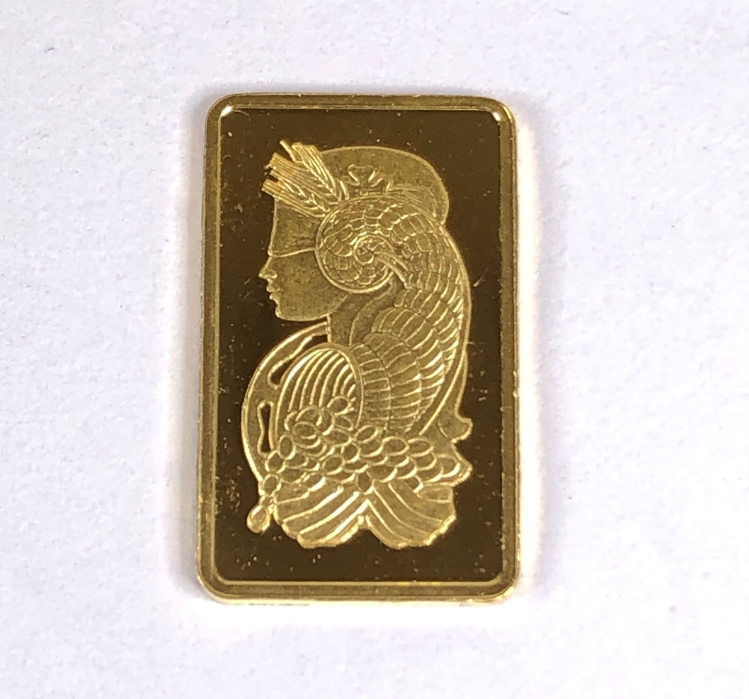 1 Gram .9999 Fine Gold Bar*Numbered*Suisse | Property Room