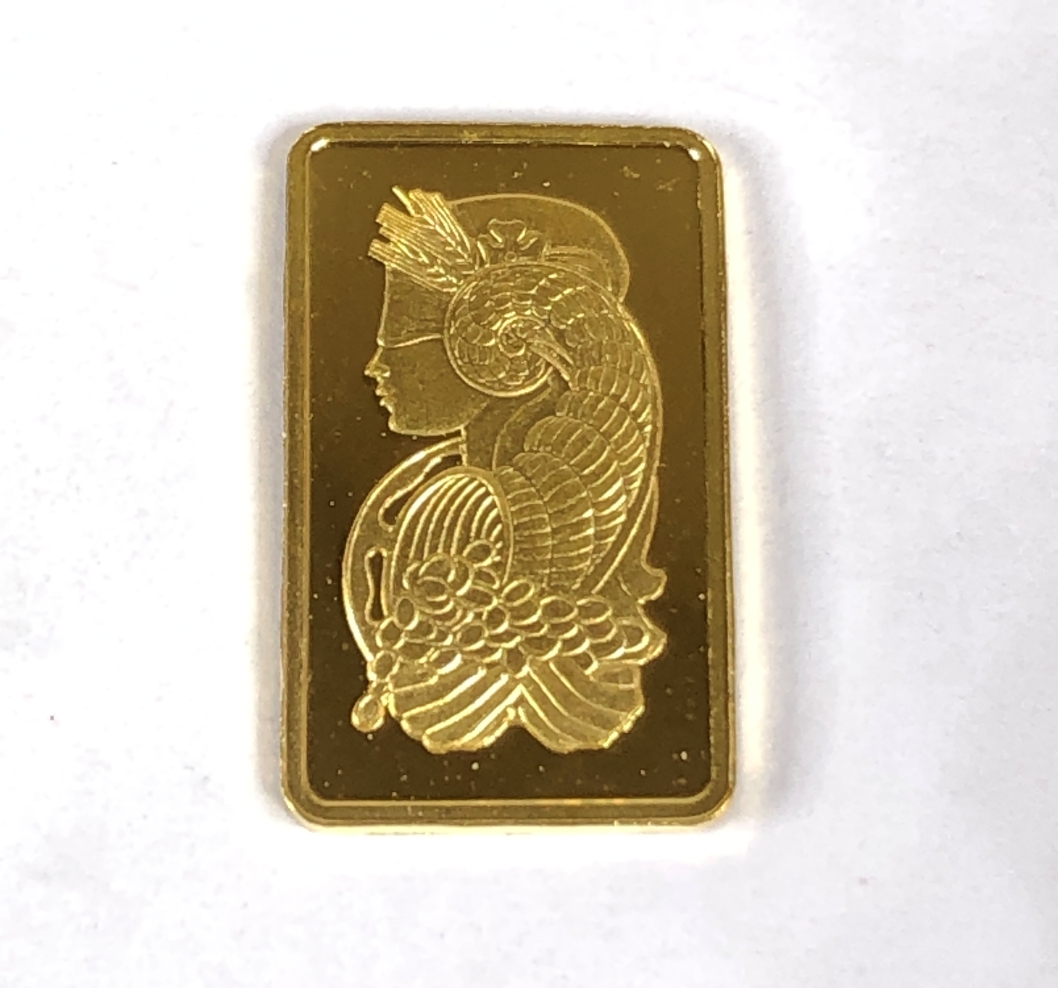 1 Gram .9999 Fine Gold Bar*Numbered*Suisse | Property Room