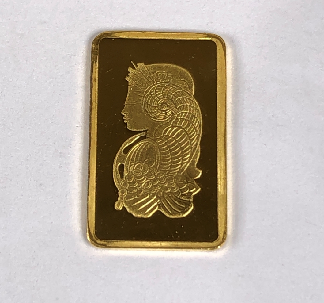 1 Gram .9999 Fine Gold Bar*Numbered*Suisse | Property Room