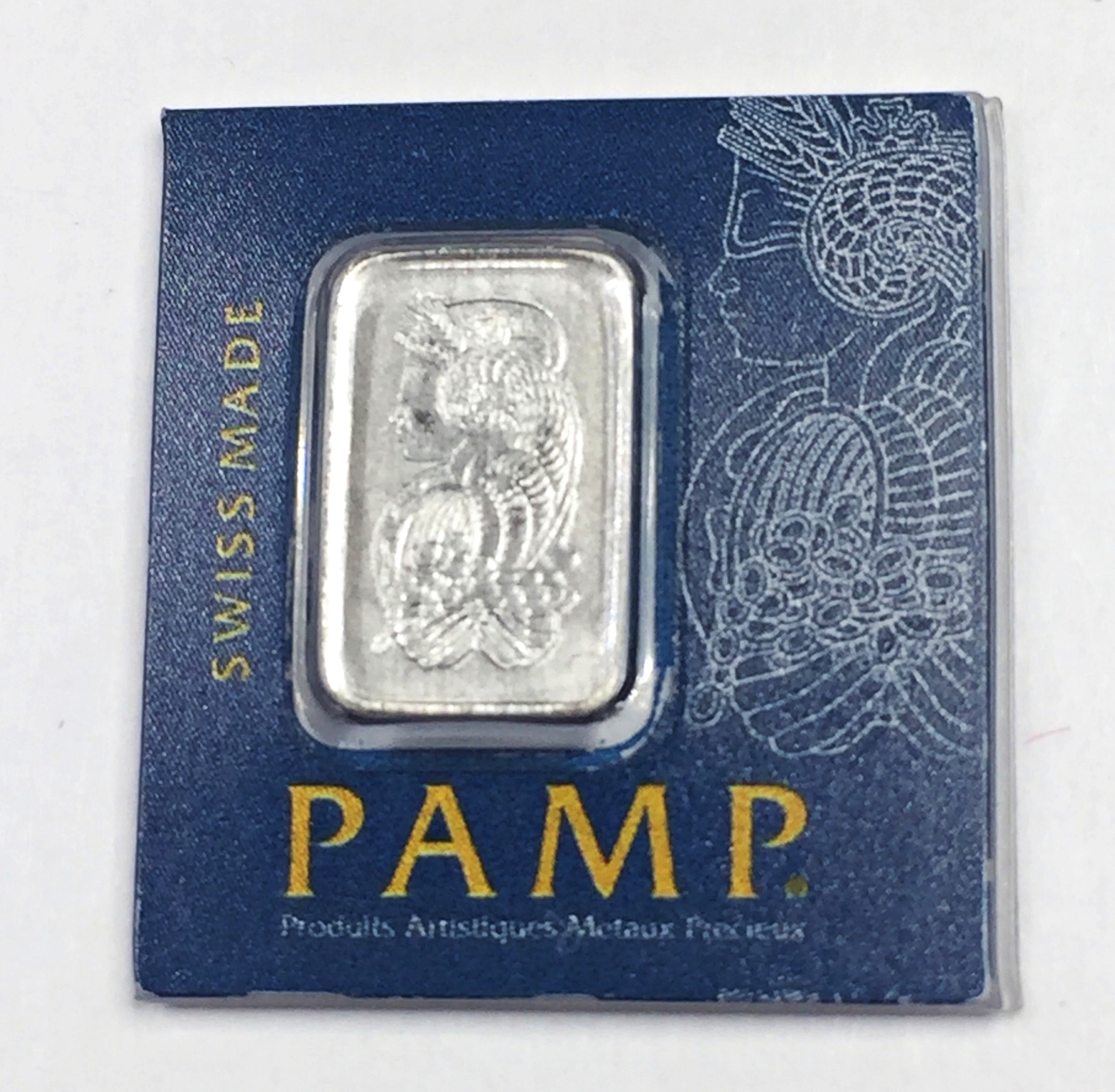 1 Gram Pamp Suisse .9995 Platinum Bar | Property Room