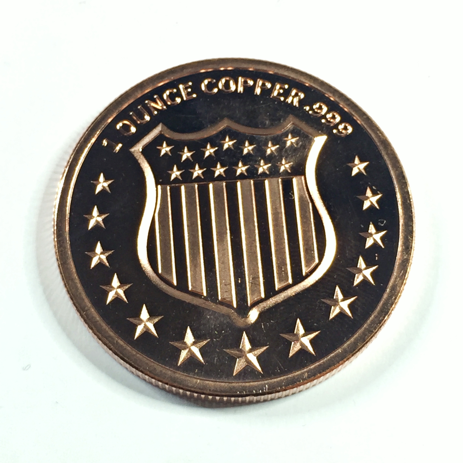 1 Ounce .999 Proof Copper Round*The Bald Eagle | Property Room