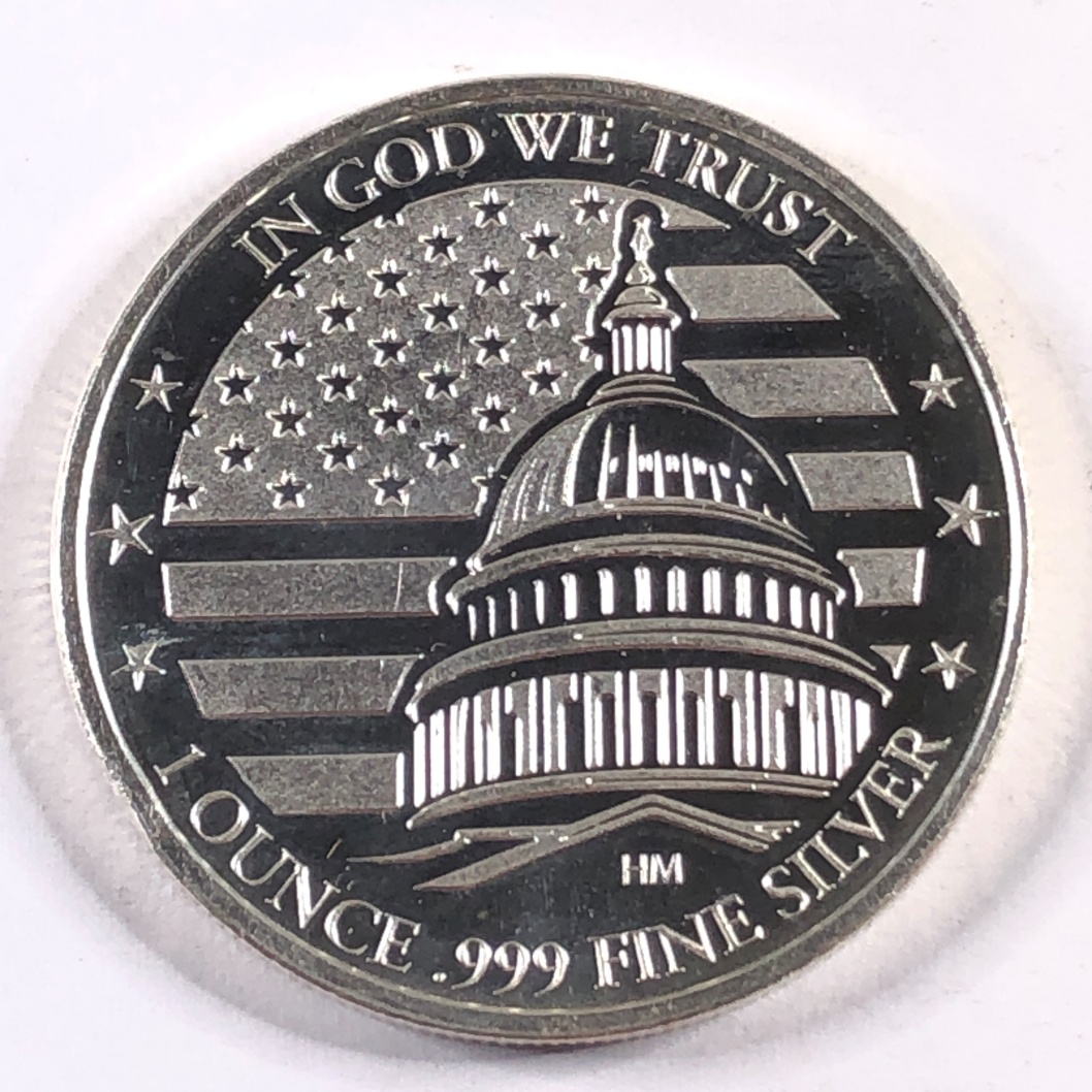 1 Troy Oz 999 Fine Silver Round at SPOT PRICE You Can't Loose ...