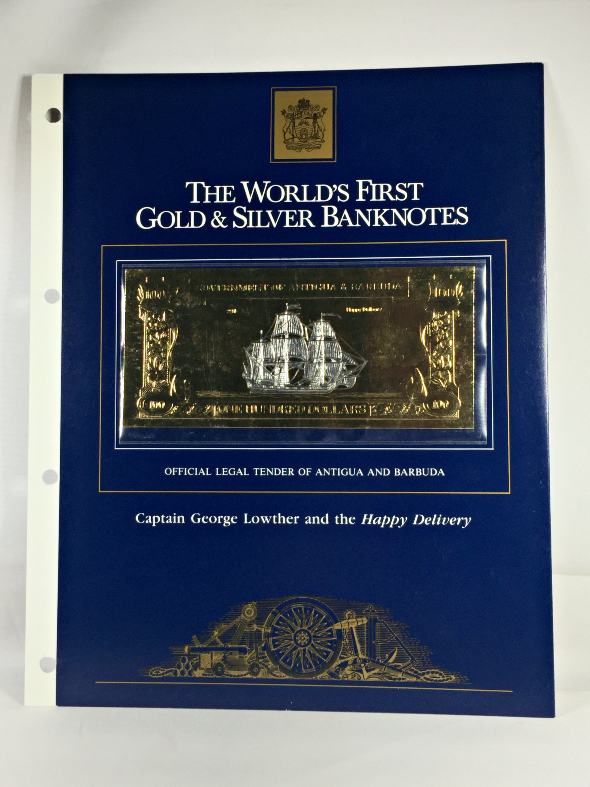 $100 24K Gold and .999 Fine Silver Foil Banknote*Legal Tender of ...