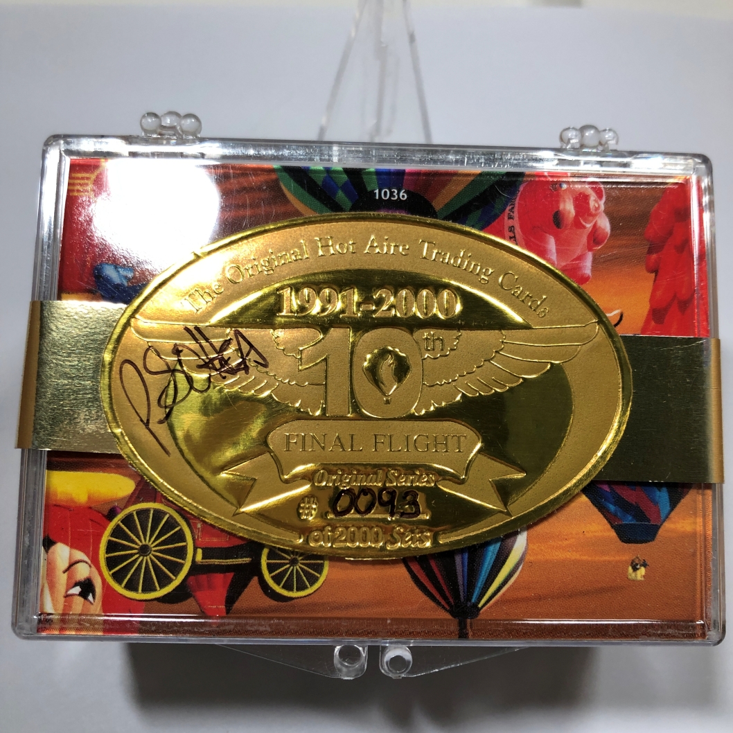 10th Anniversary Original Hot Aire Trading Cards*Final Flight*#0093 of ...
