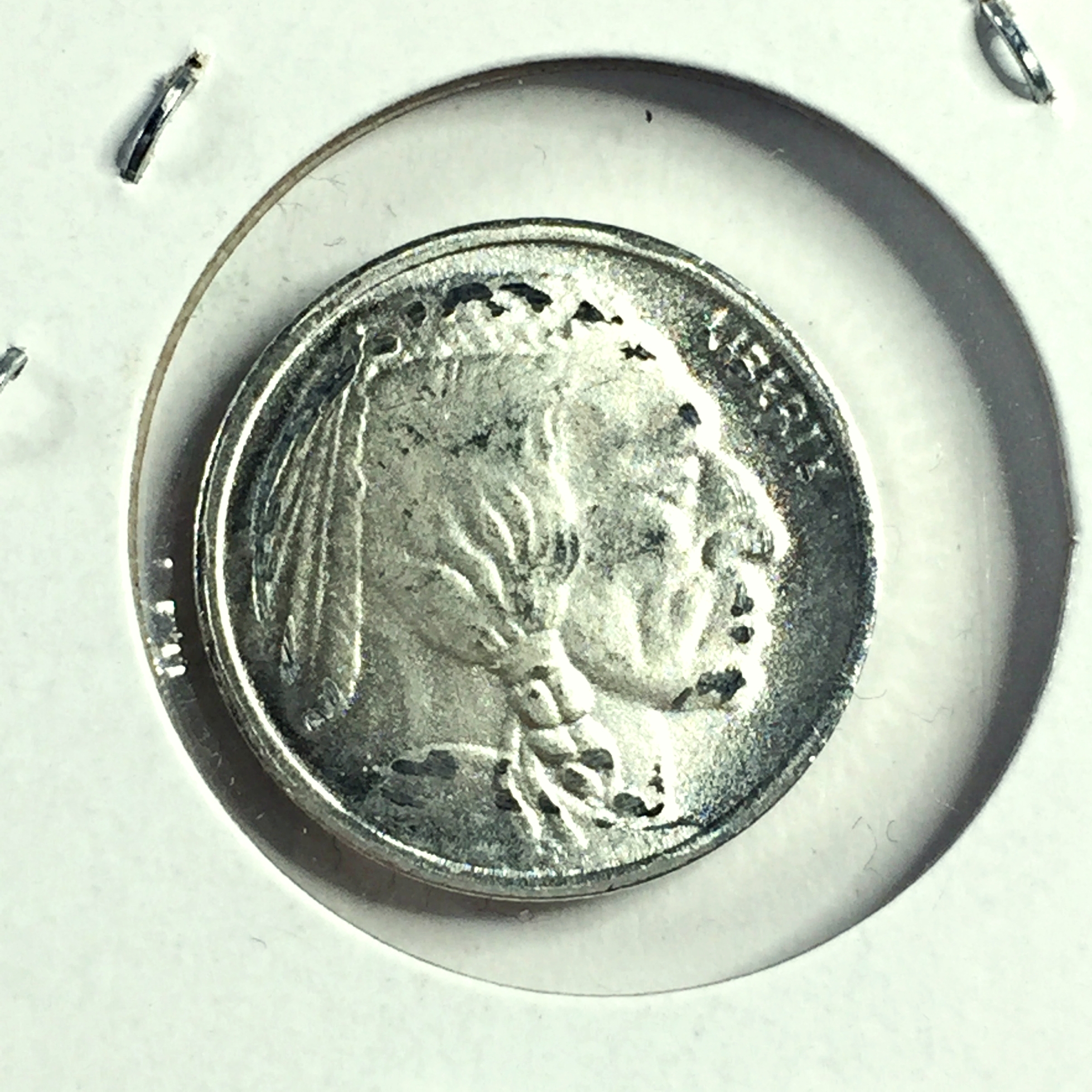 1/10 Troy Ounce .999 Fine Silver*Buffalo Nickel Design | Property Room