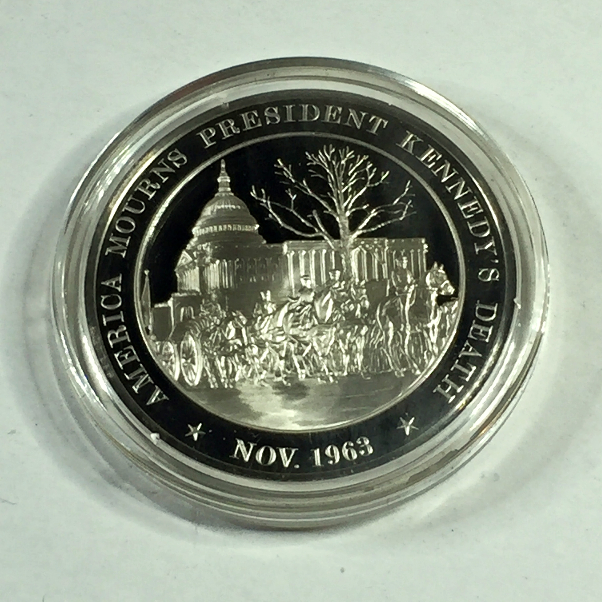 1.2 oz Proof Sterling Silver Historical Commemorative Medallion*America ...