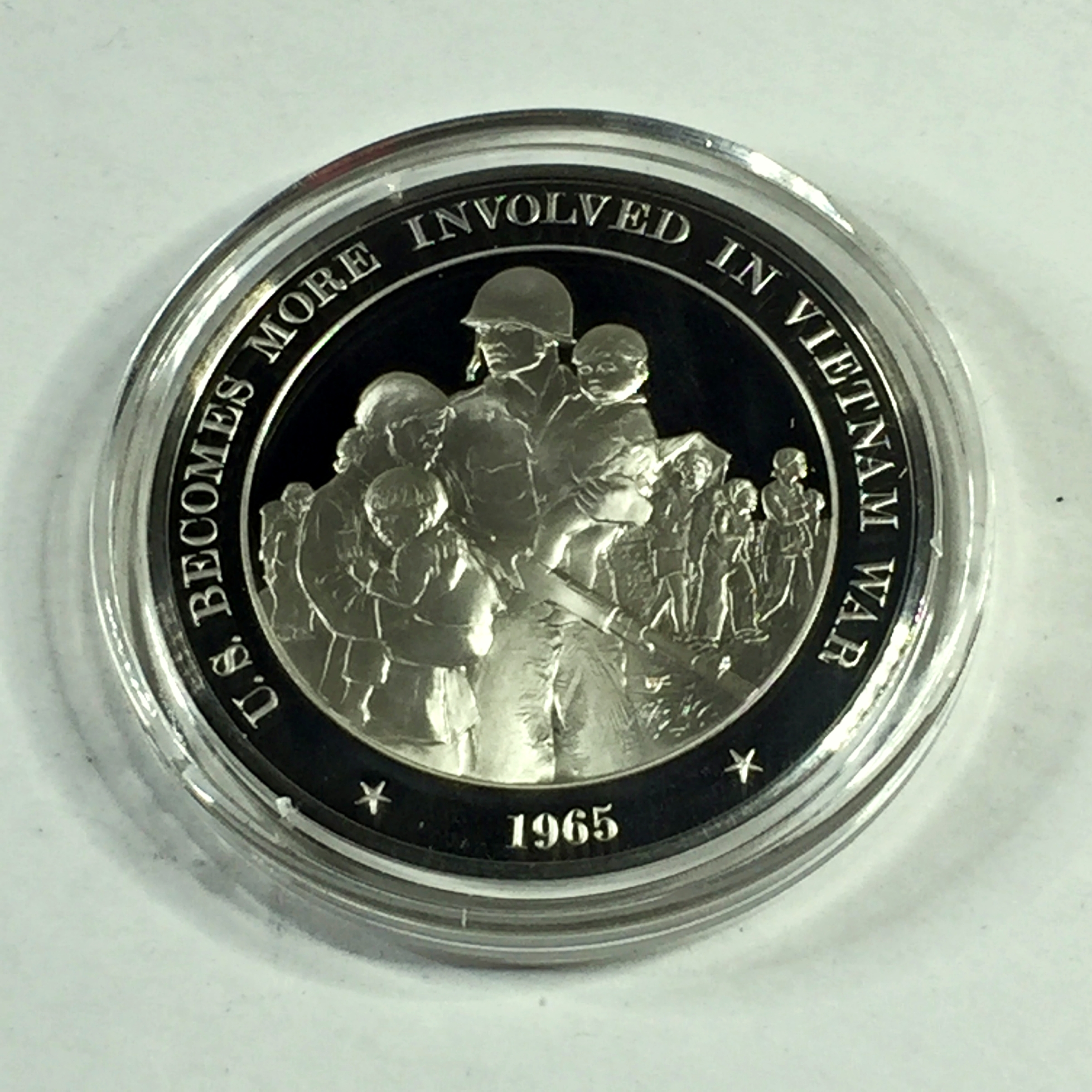 1.2 oz Proof Sterling Silver Historical Commemorative Medallion*US ...