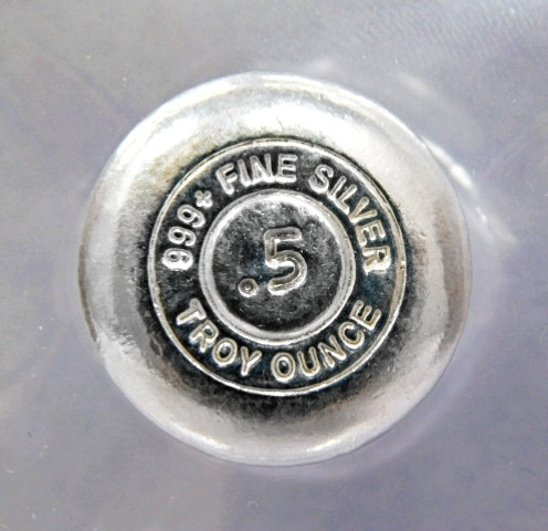 1/2oz .999 Fine Silver Private Mint Cast | Property Room