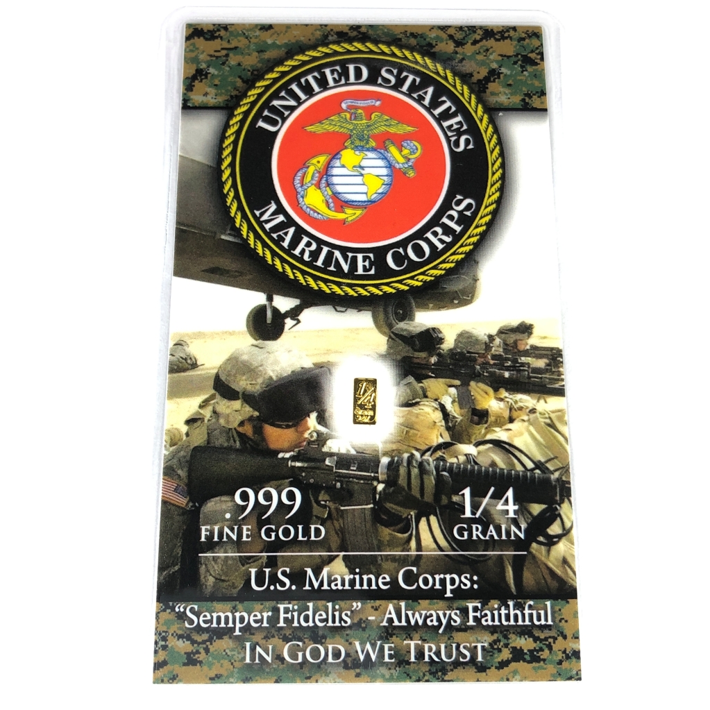 1/4 Grain .999 Fine Gold Bar*Benchmark Strategic Metals*United States ...