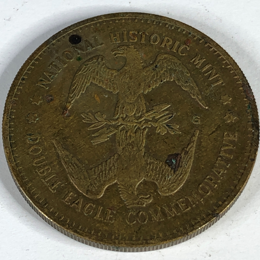 1.5" Bronze Double Eagle Medallion Commemorating Elvis Presley ...