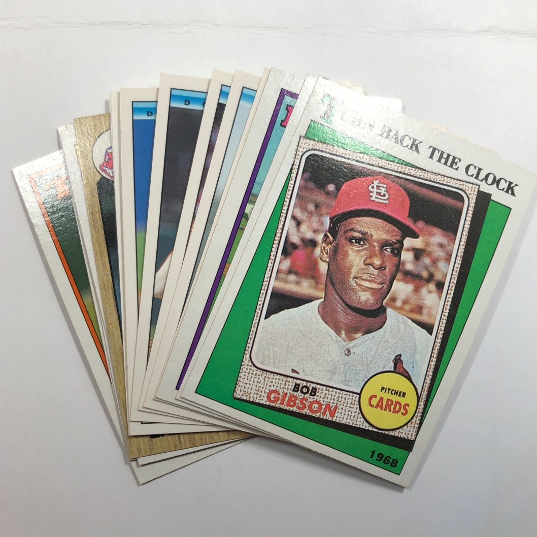 15 Vintage Baseball Cards including Bob Gibson *Hall of Famer ...