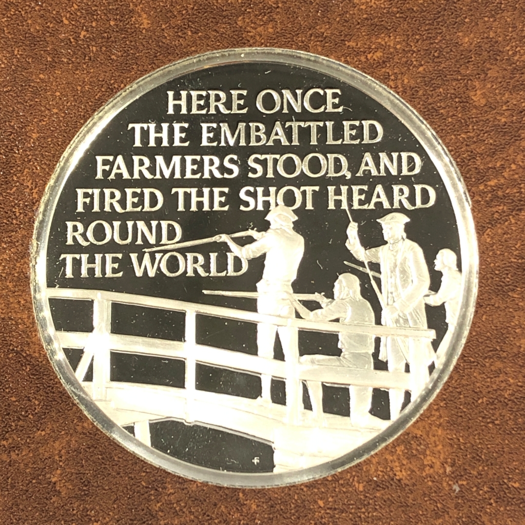 1500 Grains .925 Silver Proof Commemorating the 200th Anniversary of ...