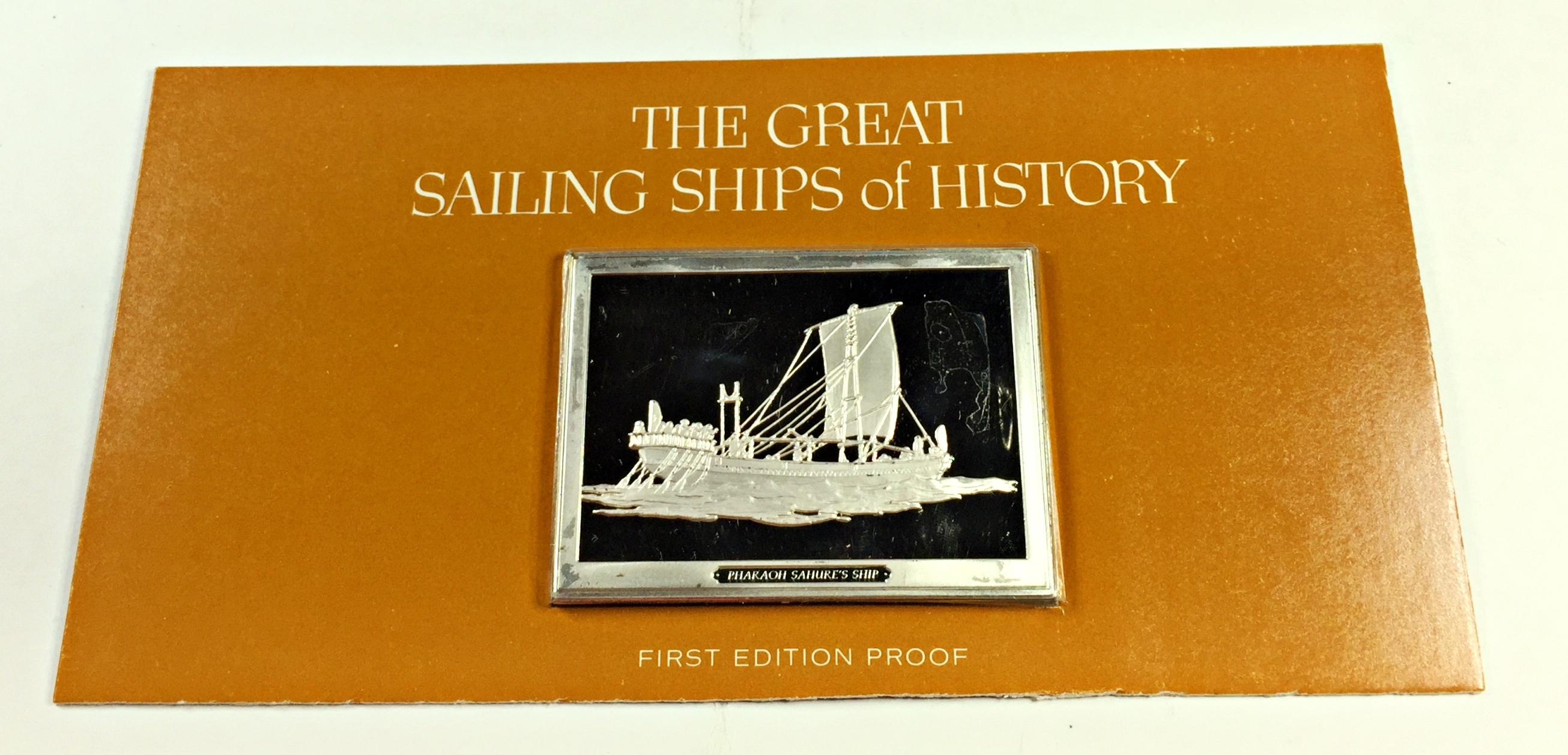 1500 Grains Sterling Silver Proof Ingot*Great Sailing Ships of History ...