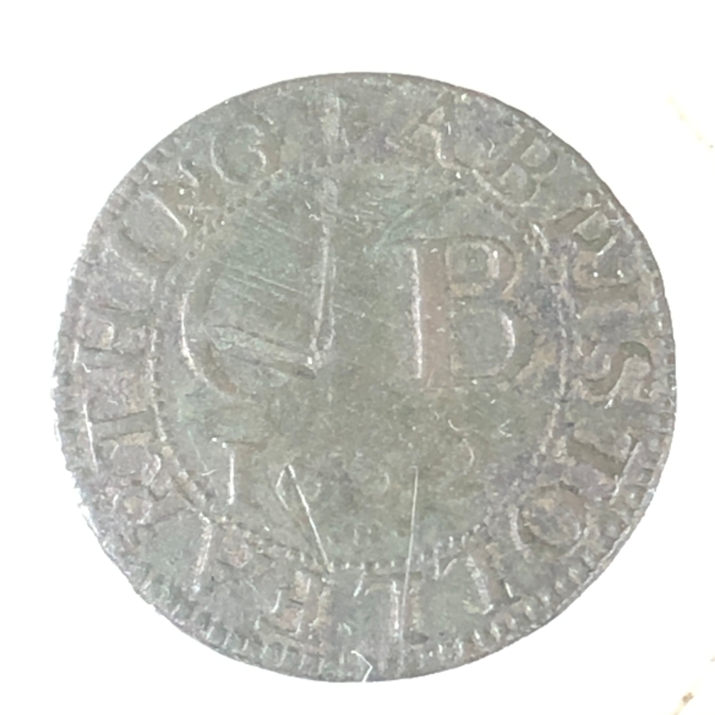 1662 English Token*Bristoll Farthing*The Armes of Bristoll | Property Room