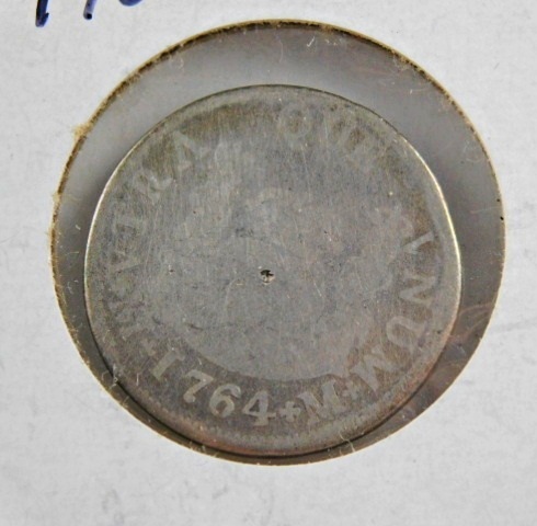 1764 Spanish Colonial Mexico SILVER 2 Reales | Property Room