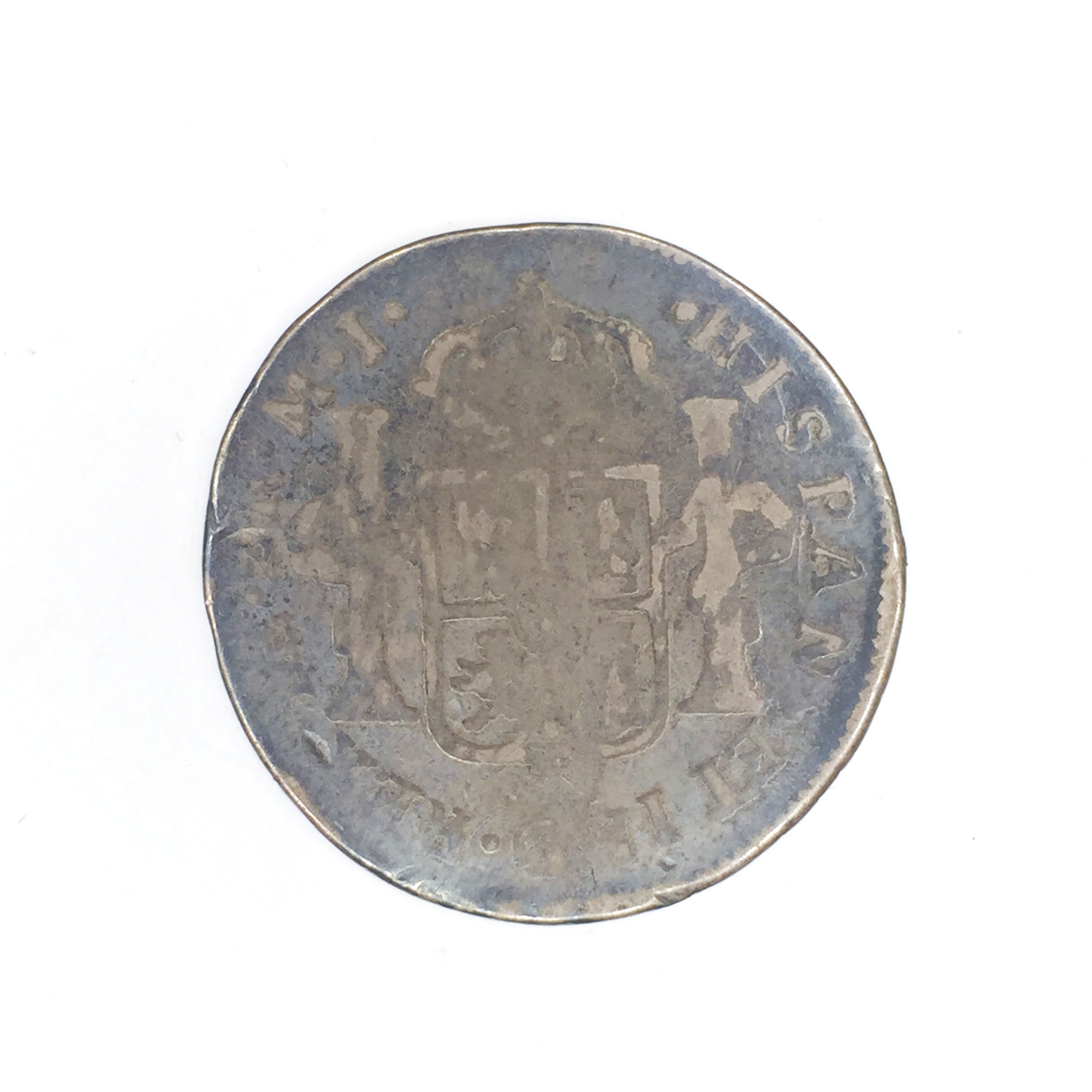 1777 Peru Spanish Colonial Silver 2 Reales | Property Room