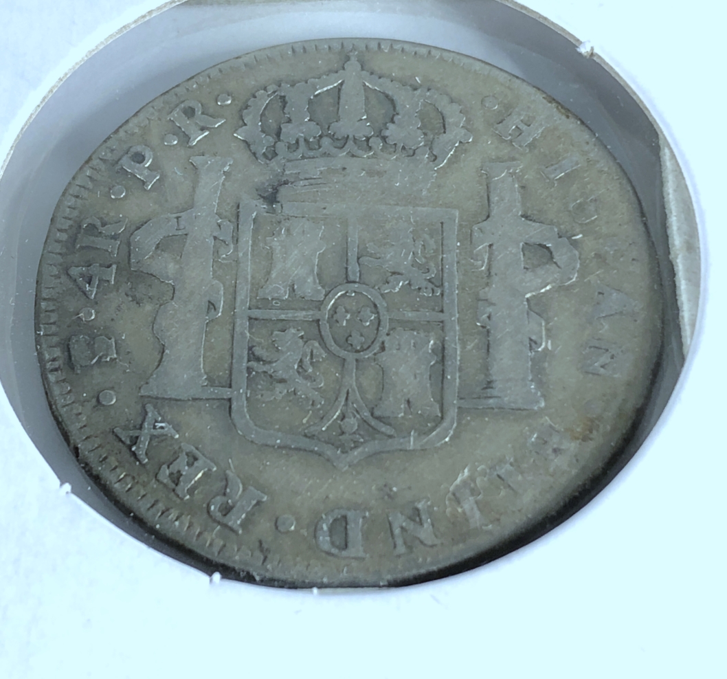 1779 Spanish Silver 4 Real Coin | Property Room