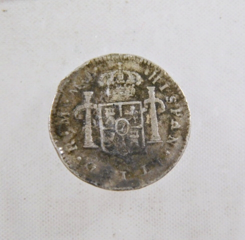 1782 Spanish Colonial Mexico Silver Real | Property Room