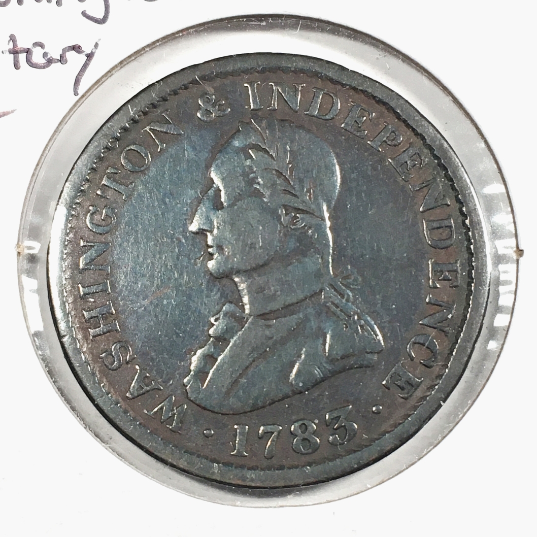 1783 Washington Military Bust Token*Color | Property Room
