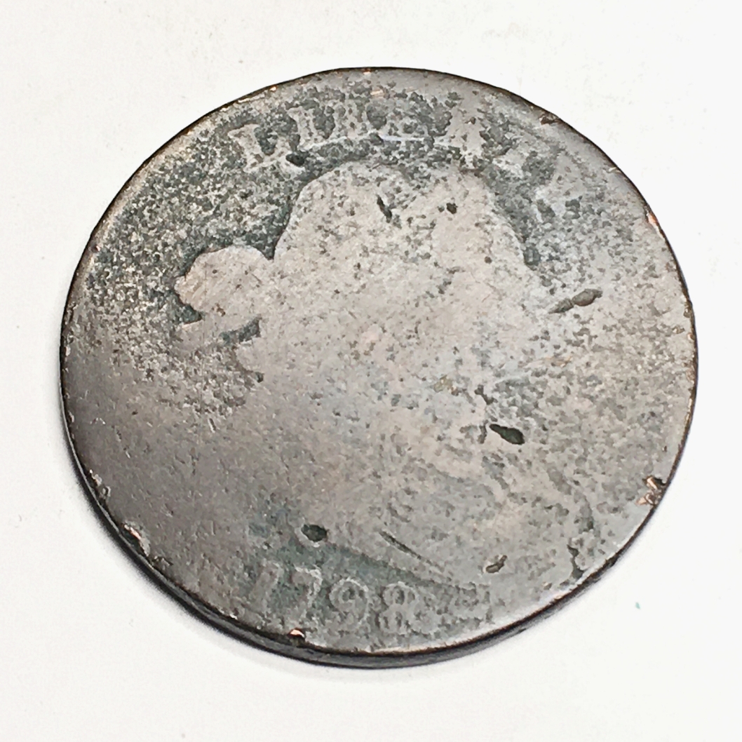 1798 Draped Bust Large Cent | Property Room