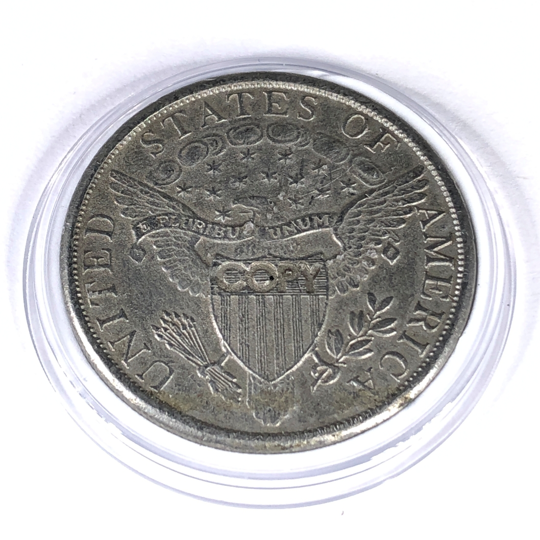 1804 Silver Dollar Replica- Hole Filler for Rare Coins Nice Details and ...