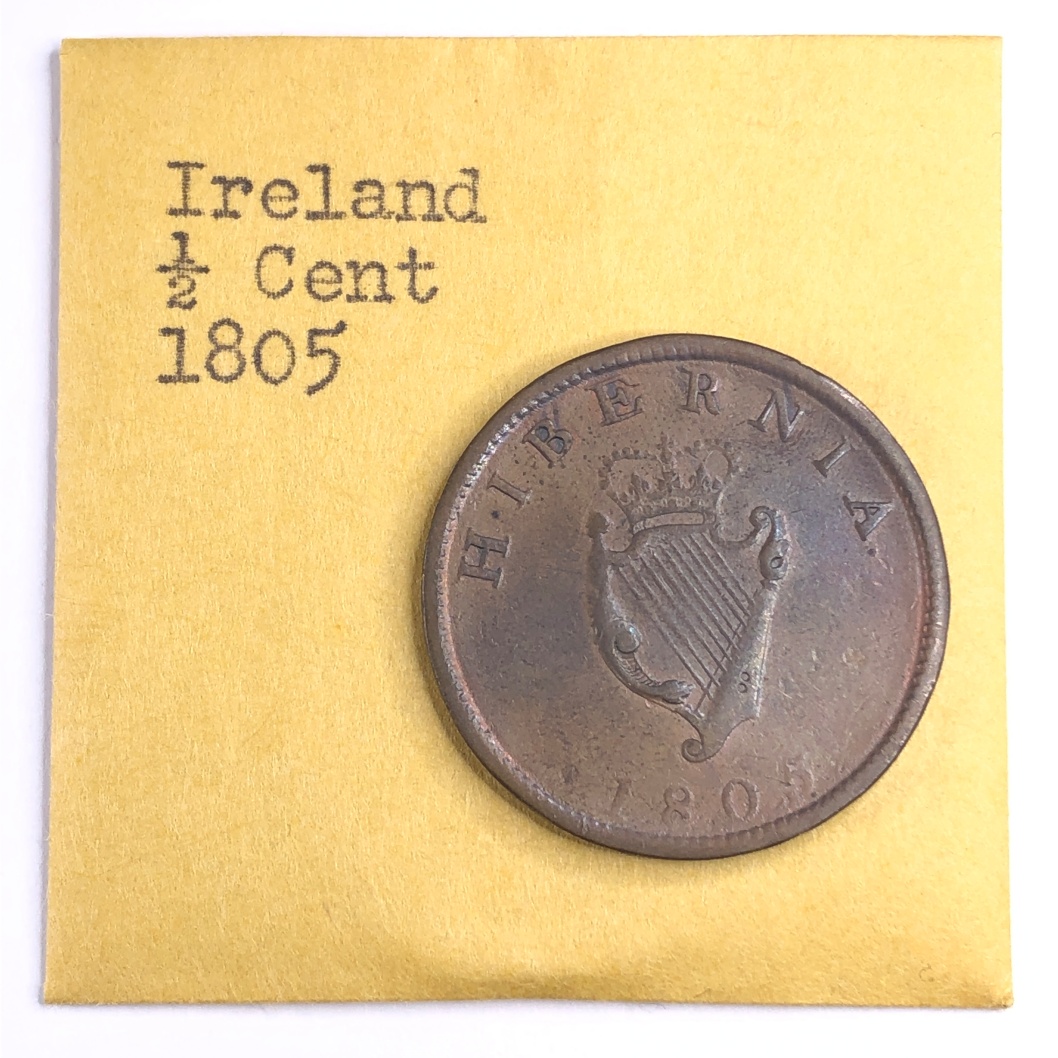 1805 Ireland 1/2 Cent | Property Room