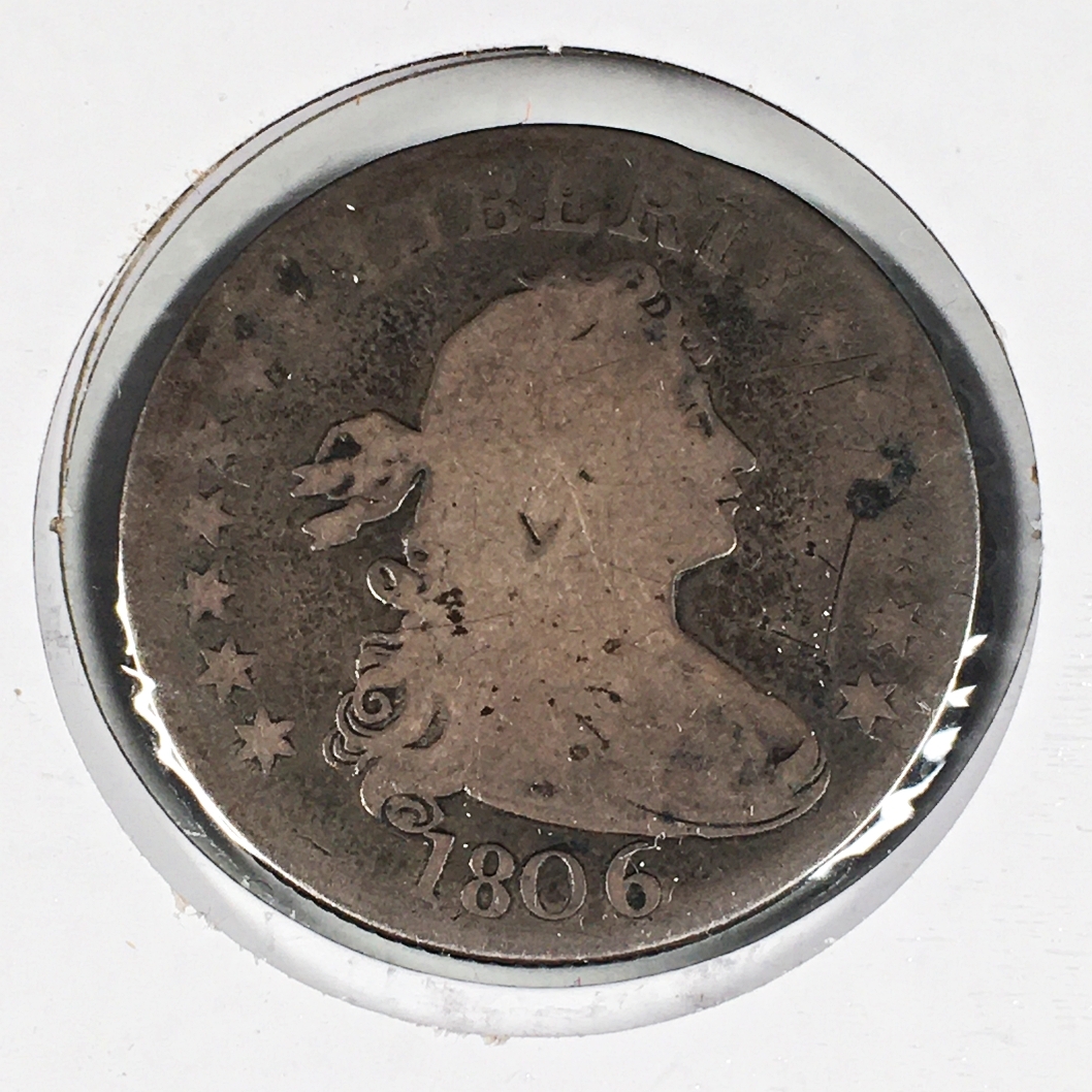 1806 Silver Draped Bust Quarter | Property Room