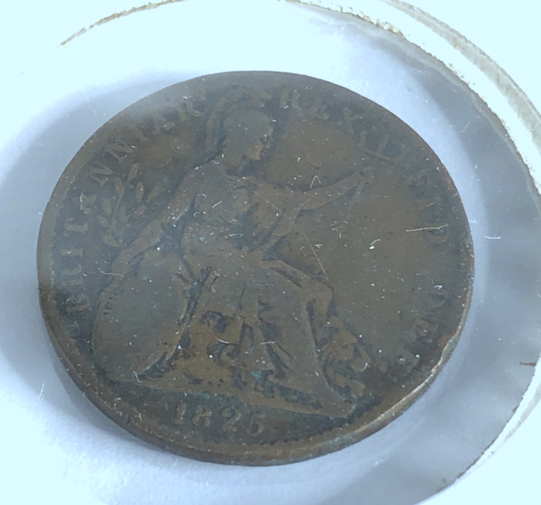 1825 British Father Great Details 200 Year old Coin | Property Room