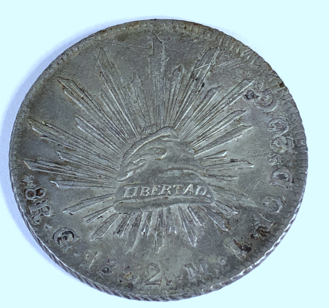 1832 Mexico 8 Real Silver Coin Cap and Rays Type Nice Details ...