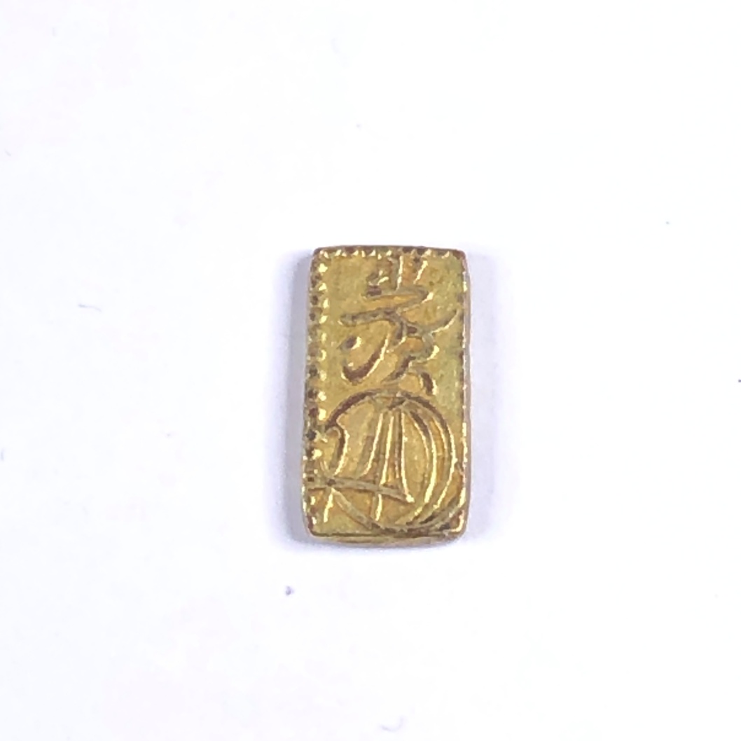 1832-1858 Tempo Era Japan Gold 2 Shu | Property Room
