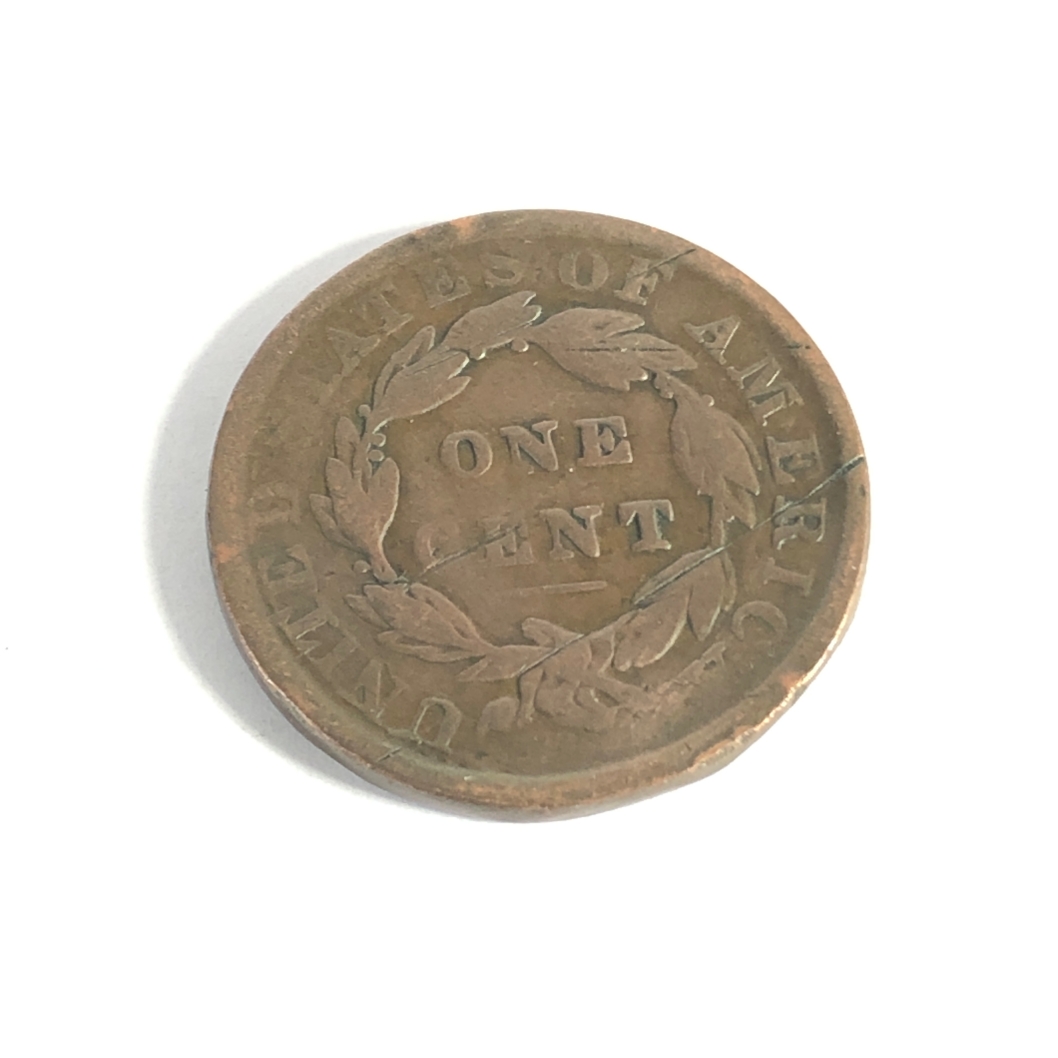 1833 US Matron Head Large Cent Clear Date Full Liberty Nice Original ...