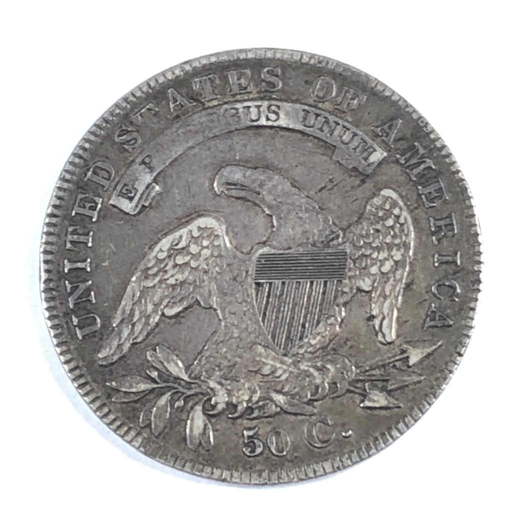 1836 Silver Capped Bust Half Dollar*LIBERTY Fully Visible | Property Room