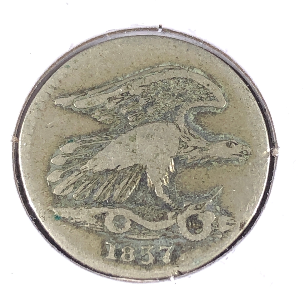 1837 Feuchtwanger Token*One Cent Trial Piece | Property Room