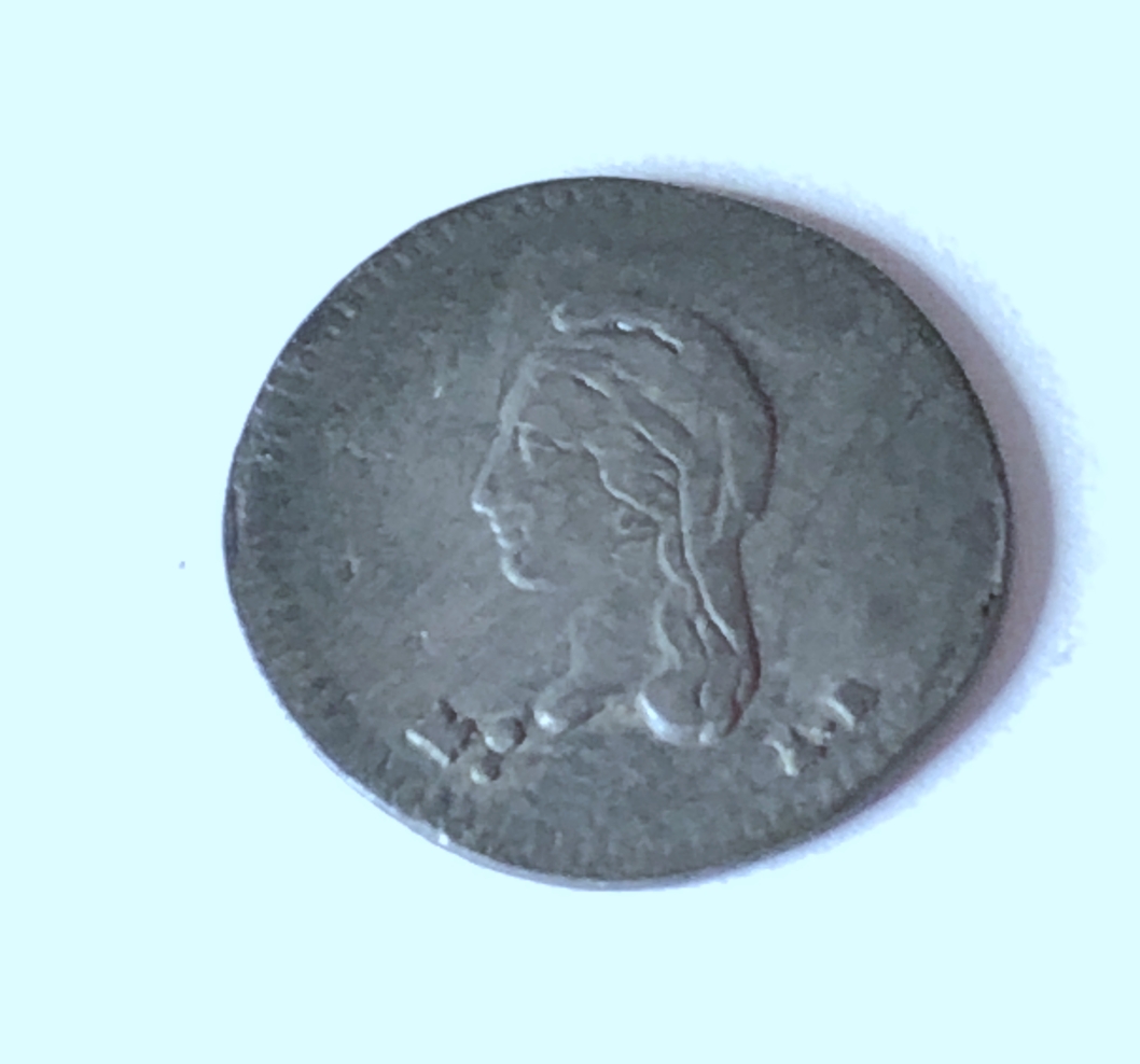 1843 Mexico Silver 1/4 Real Coin Rare in Any Grade | Property Room