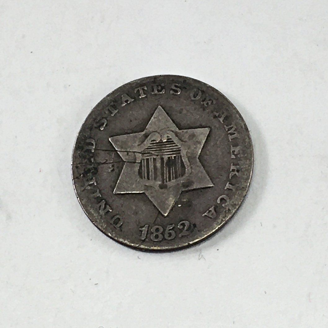 1852 Silver 3 Cent Piece | Property Room