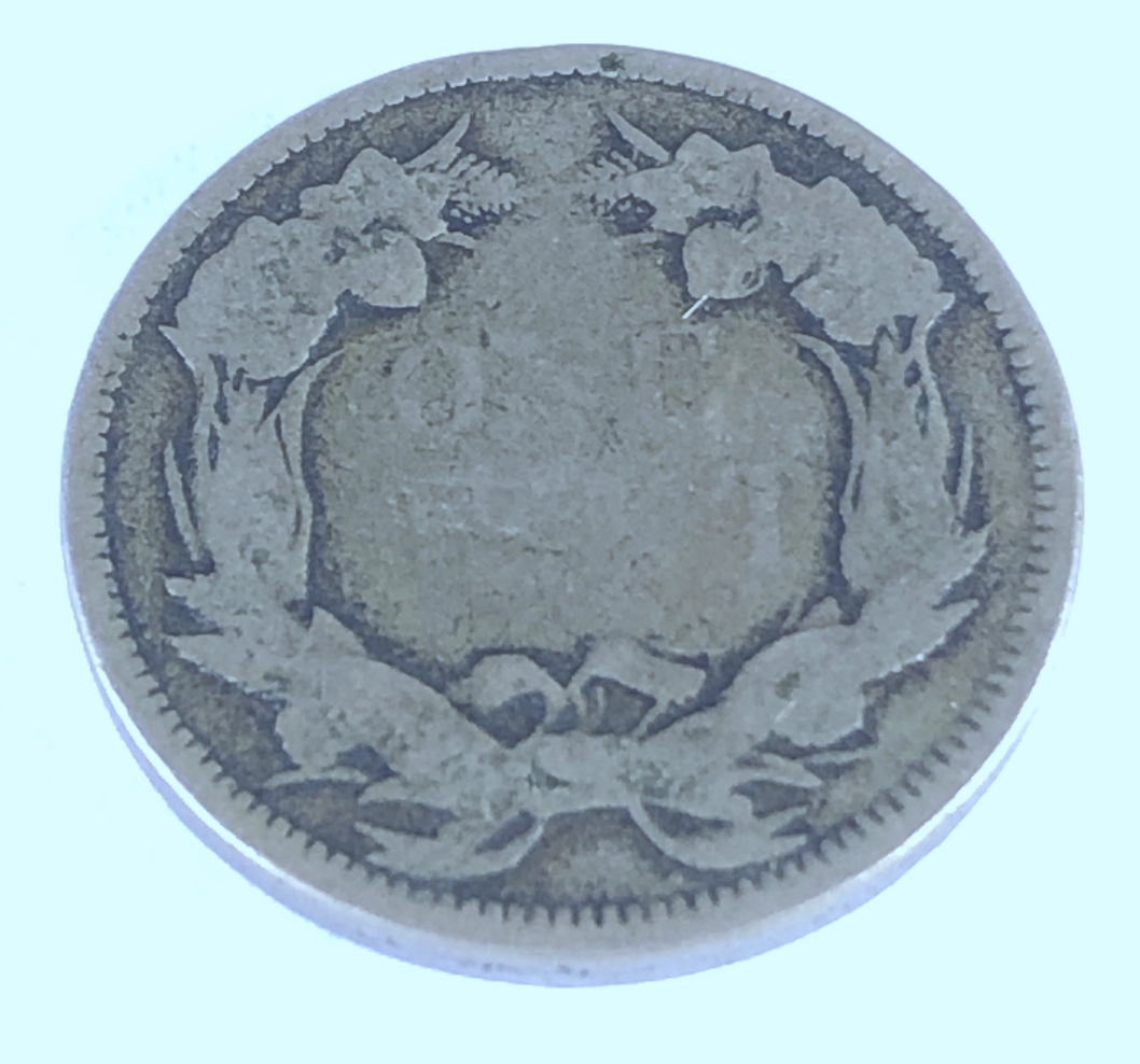 1858 Large Letter Flying Eagle Cent in Circulated Condition | Property Room