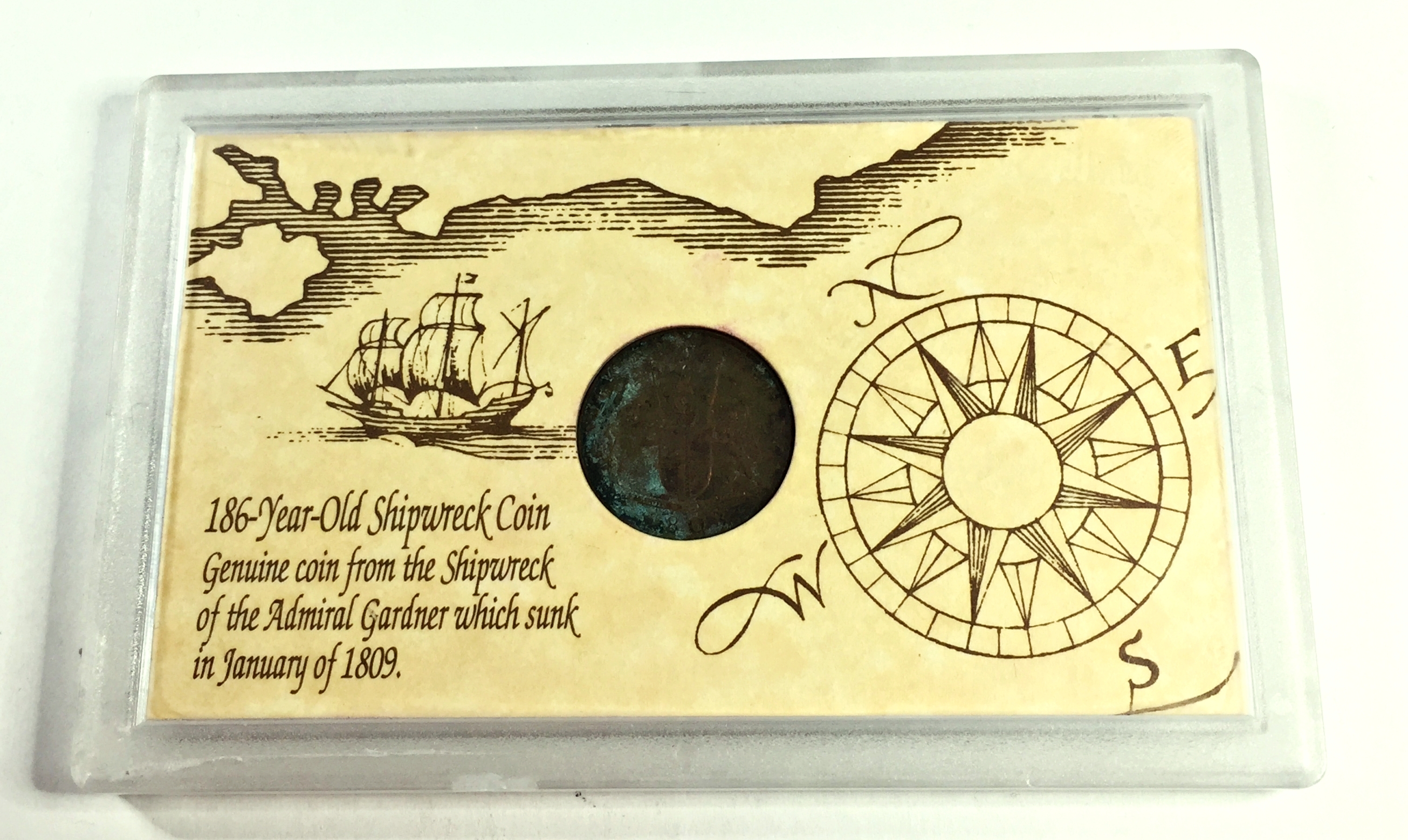186 Year Old Shipwreck Coin*Genuine Coin From the Shipwreck of the ...