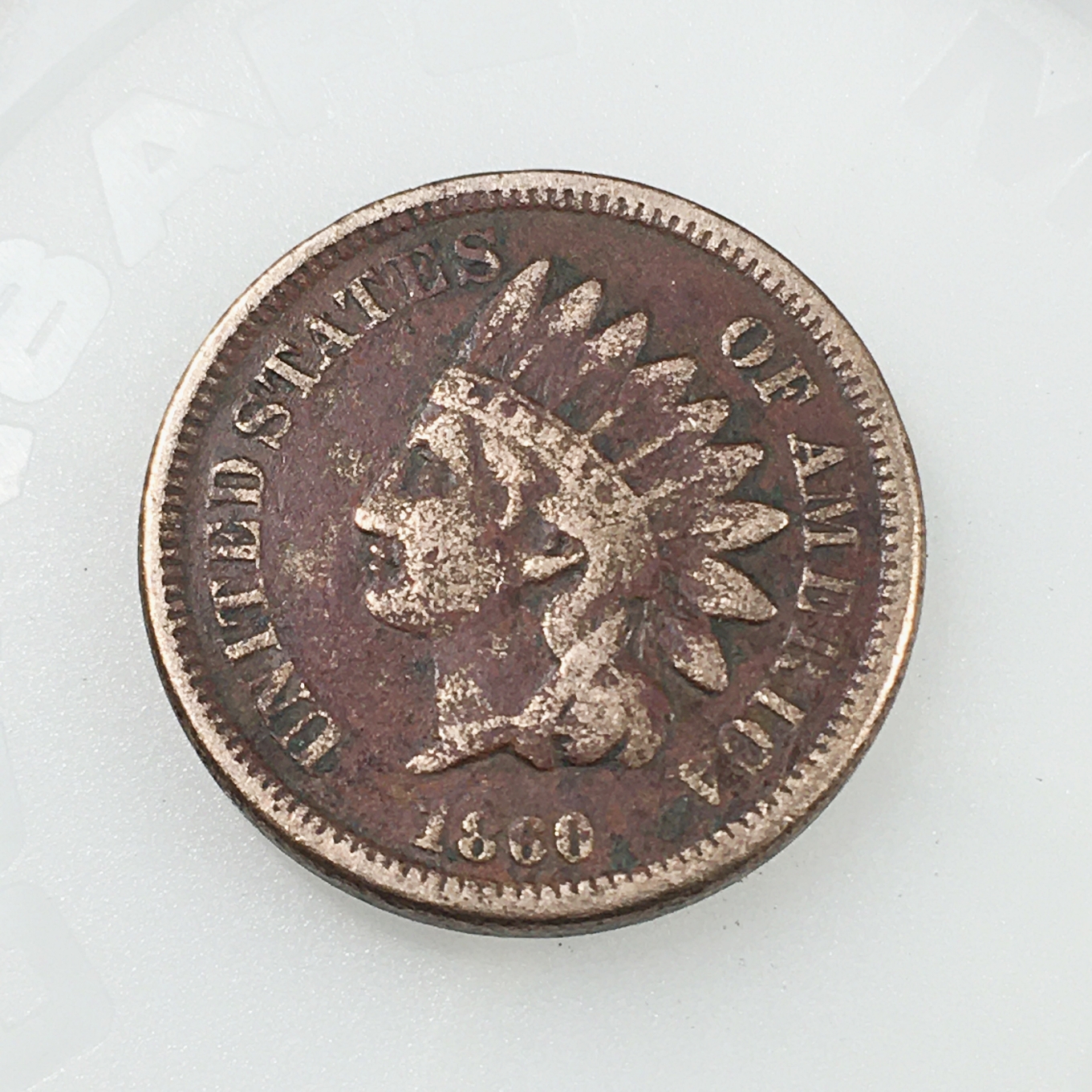 1860 Indian Head Cent*Pointed Bust | Property Room
