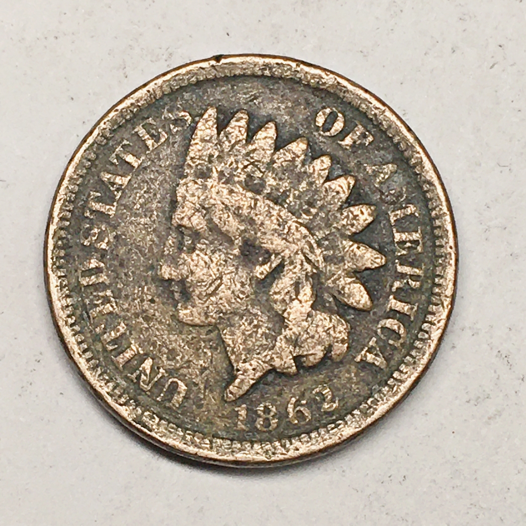 1862 Indian Head Cent | Property Room