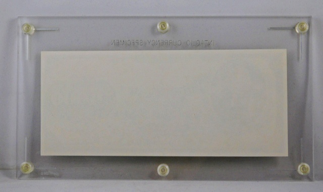 1863 $10,000 Intaglio Currency Specimen Commemorative Issued by the BEP ...