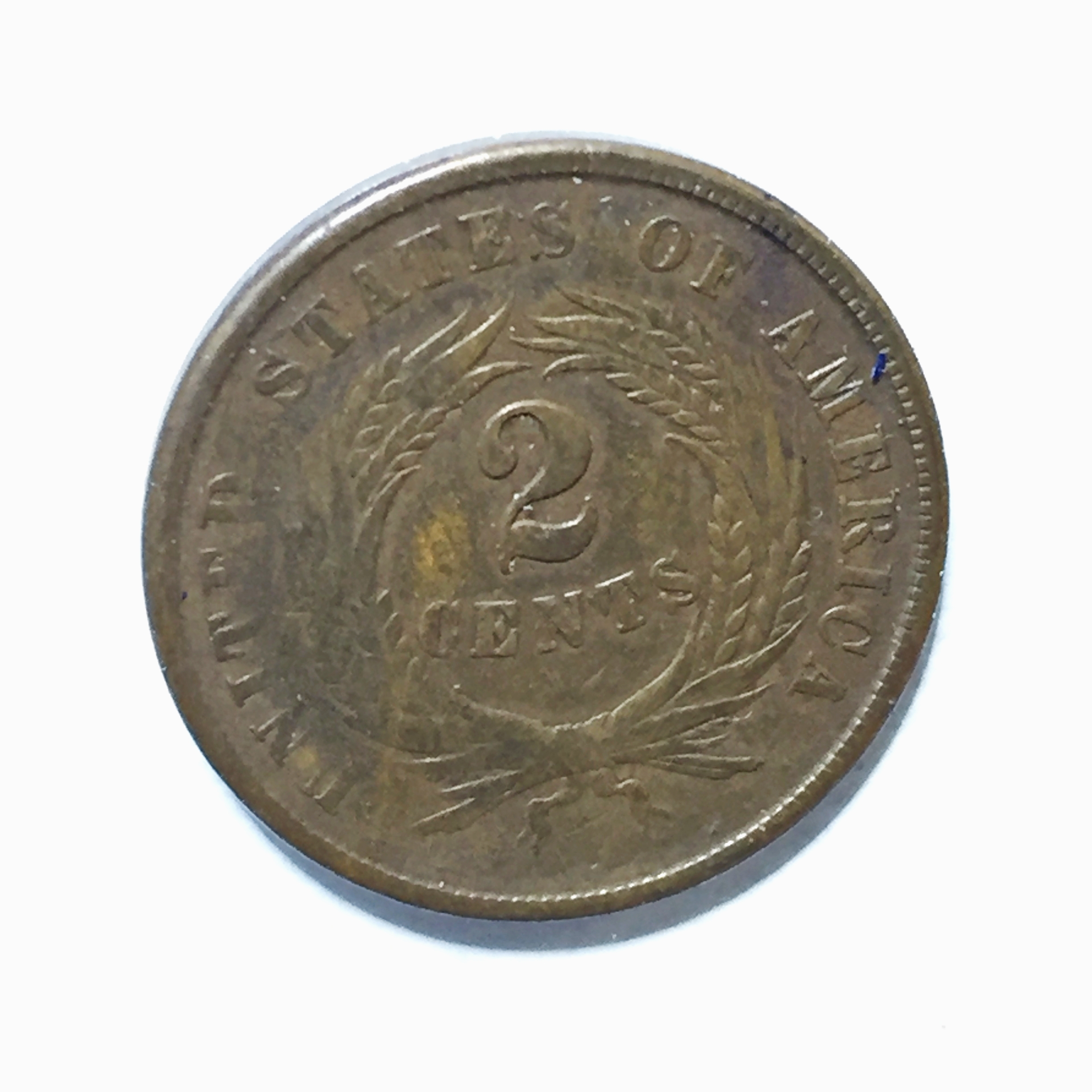 1863 2 Cent Piece*Better Grade | Property Room